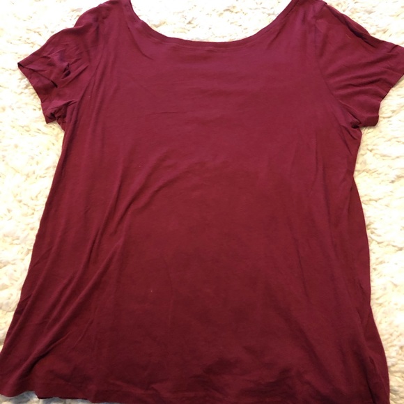 Truly Madly Deeply | Tops | Cranberry Tshirt | Poshmark